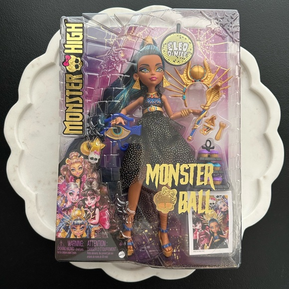 Mattel | Toys | Monster High Monster Ball Cleo Denile Doll With ...